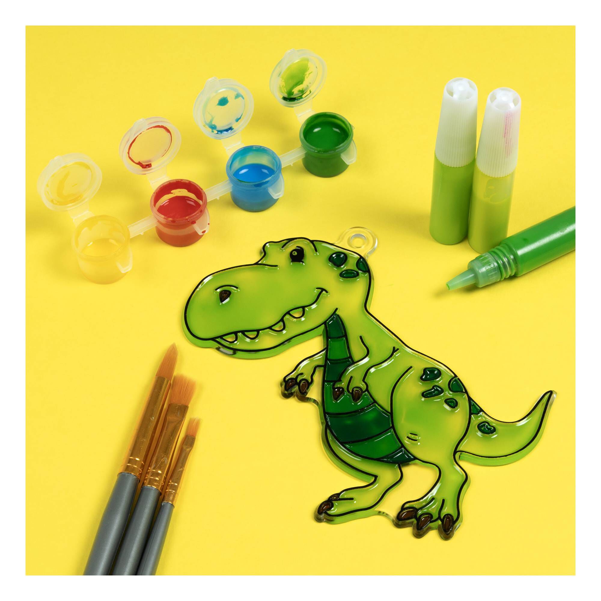 T-Rex Plastic Suncatcher | Hobbycraft