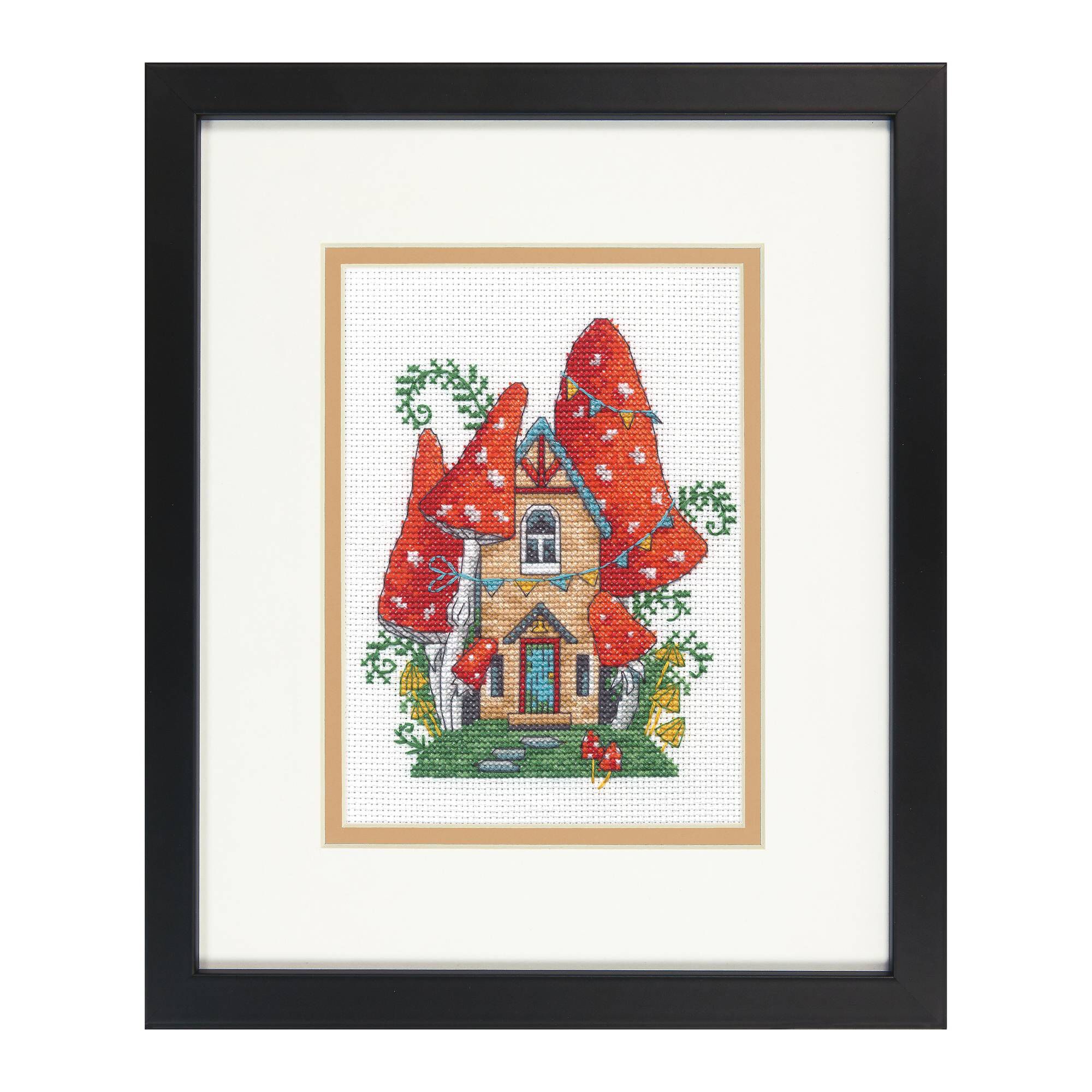 Dimensions Forest House Counted Cross Stitch Kit 14cm x 19cm | Hobbycraft