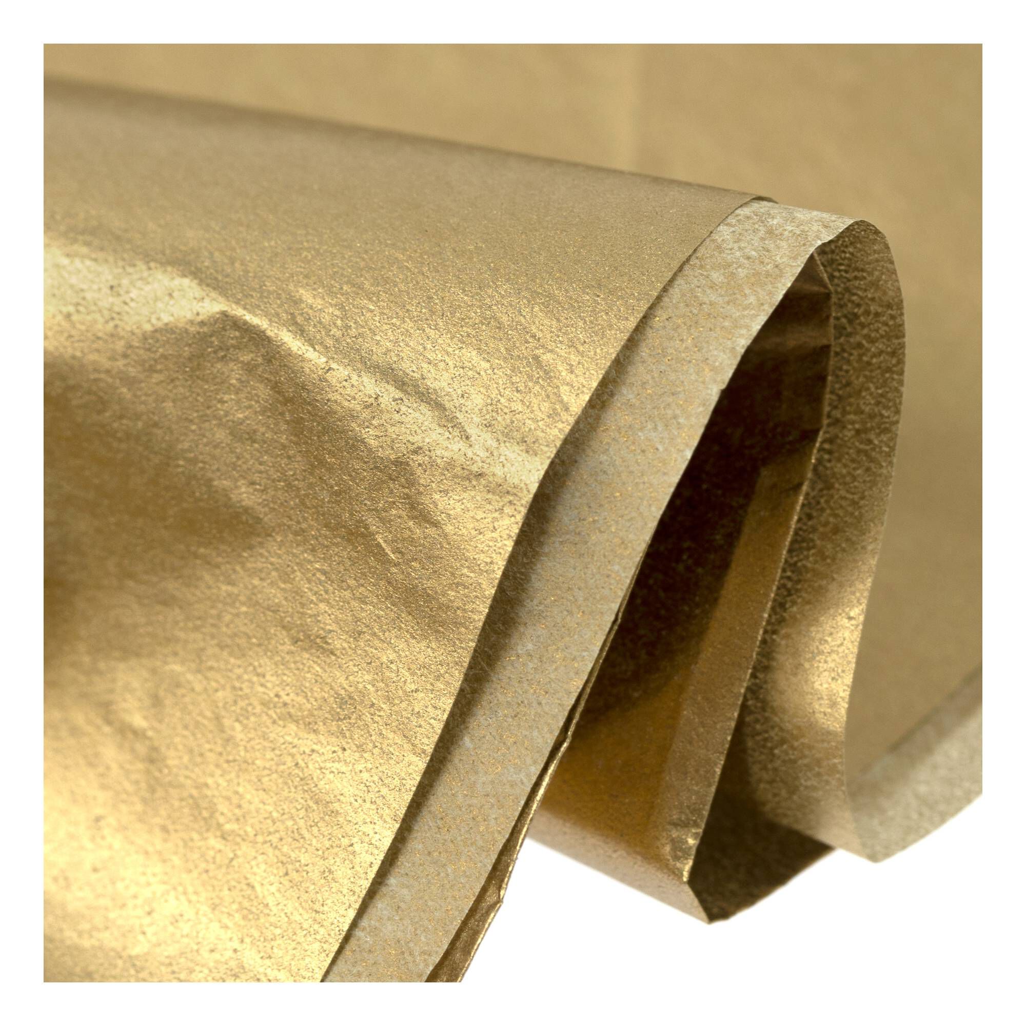 Gold Tissue Paper 65cm x 50cm 6 Pack | Hobbycraft