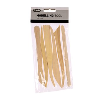 Wooden Modelling Tool Set 6 Pack | Hobbycraft