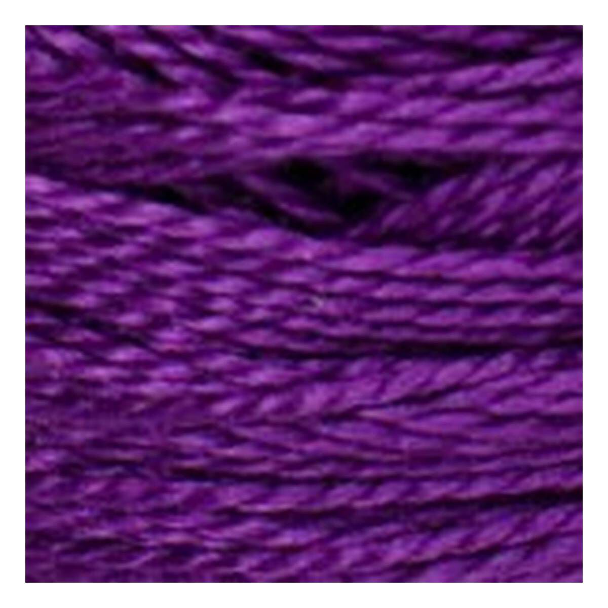 DMC Purple Pearl Cotton Thread on a Ball Size 8 80m (550) | Hobbycraft
