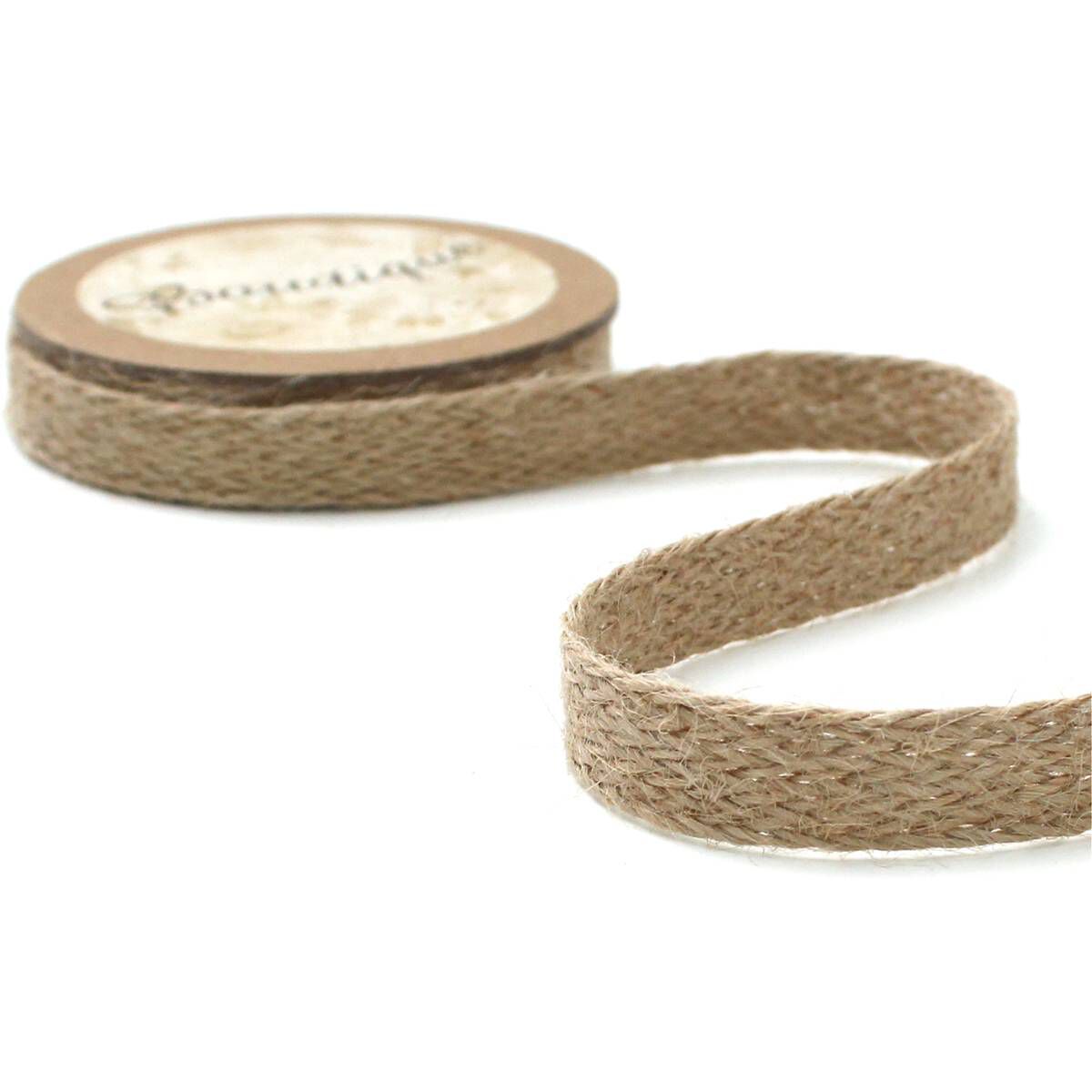 Natural Jute Ribbon 15mm x 2m | Hobbycraft