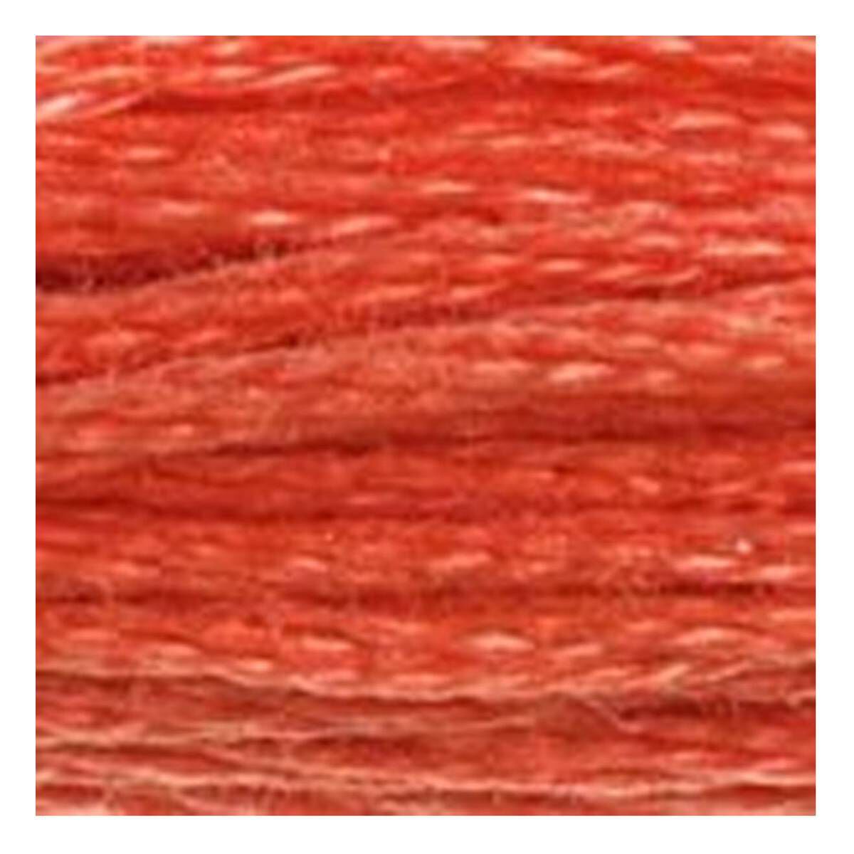 DMC Orange Mouline Special 25 Cotton Thread 8m (351) | Hobbycraft