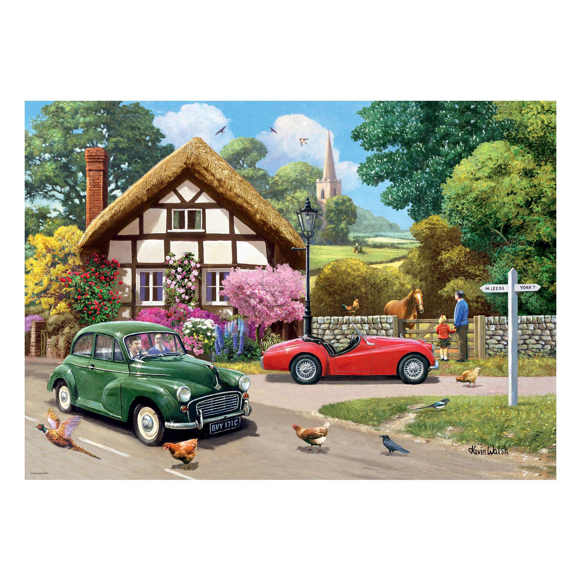 Ravensburger A Country Drive Jigsaw Puzzle 1000 Pieces | Hobbycraft
