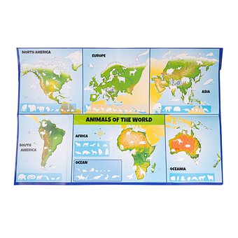 Dinosaurs and Animals Amazing Sticker Atlas Book | Hobbycraft