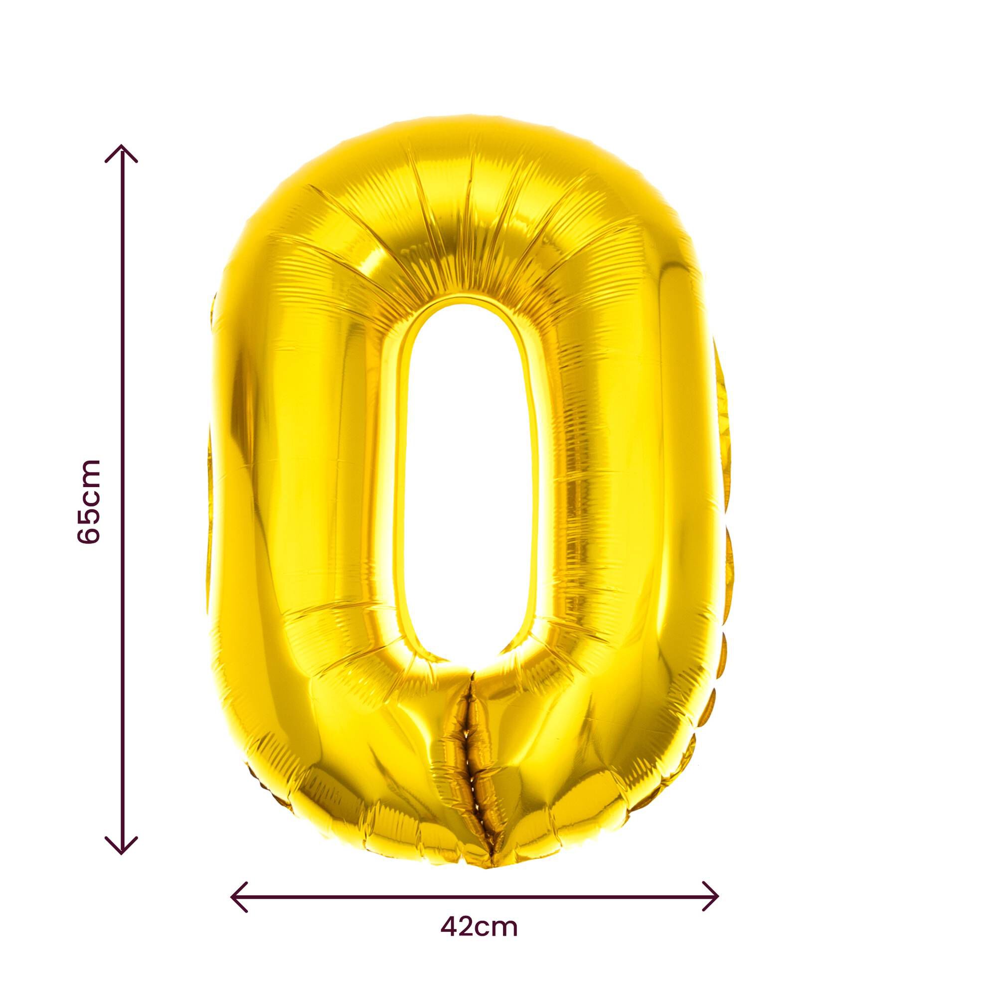Extra Large Gold Foil Letter O Balloon | Hobbycraft