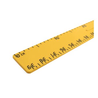 Yellow Metre Ruler | Hobbycraft