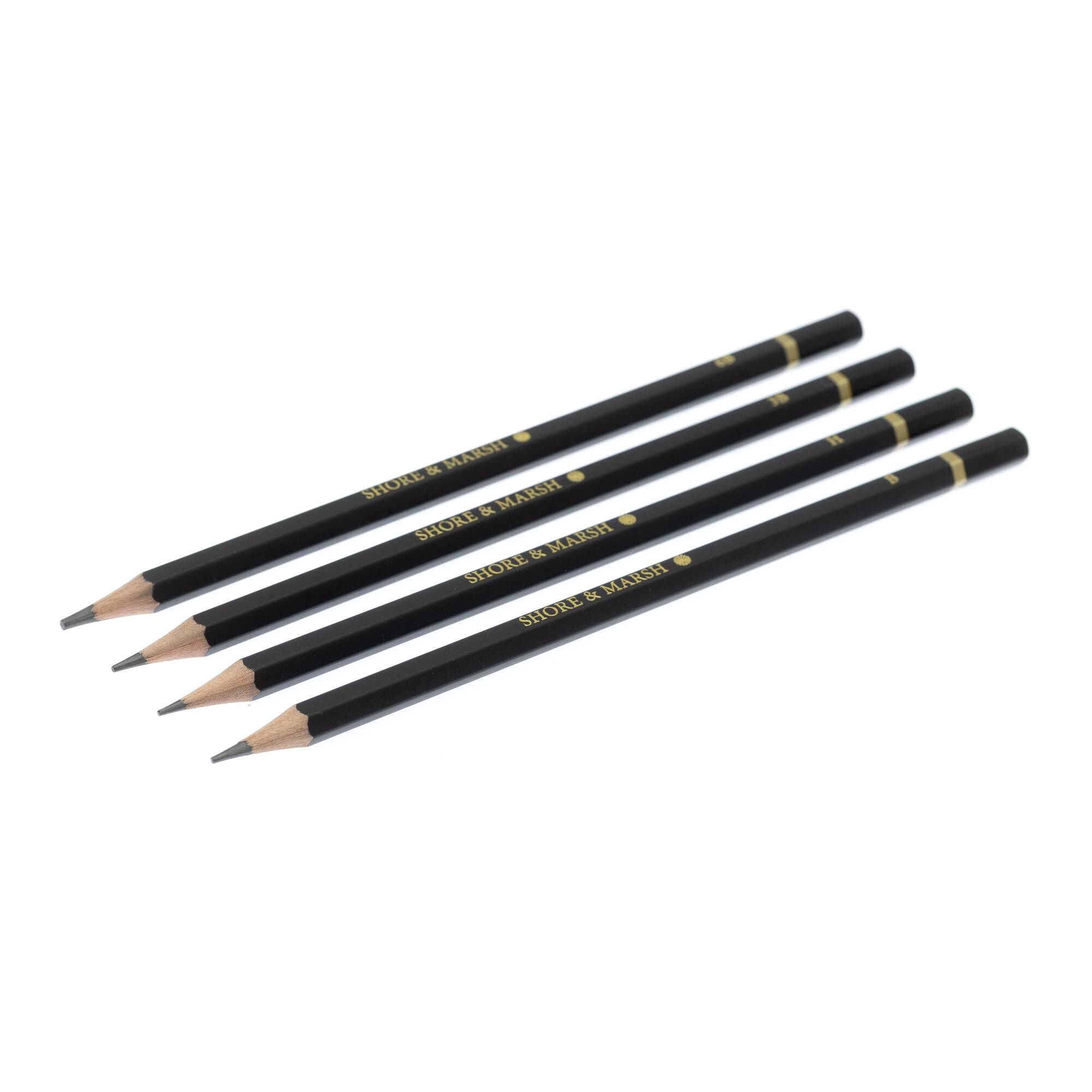 Shore & Marsh Graphite Pencils 12 Pack | Hobbycraft