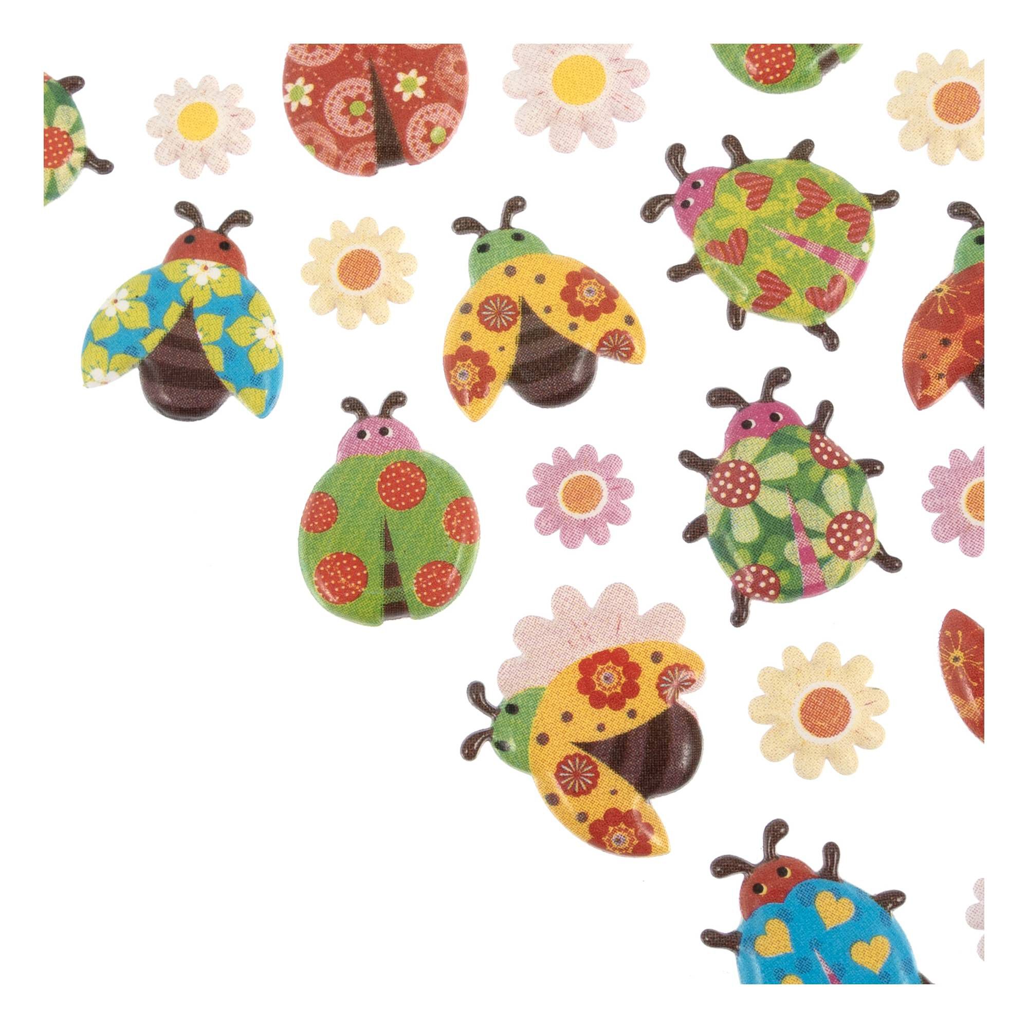 Beetle Puffy Stickers | Hobbycraft