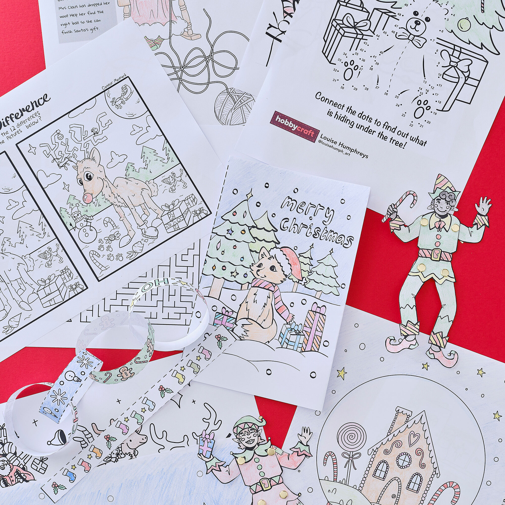 12 Days of FREE Christmas Activity Downloads | Hobbycraft