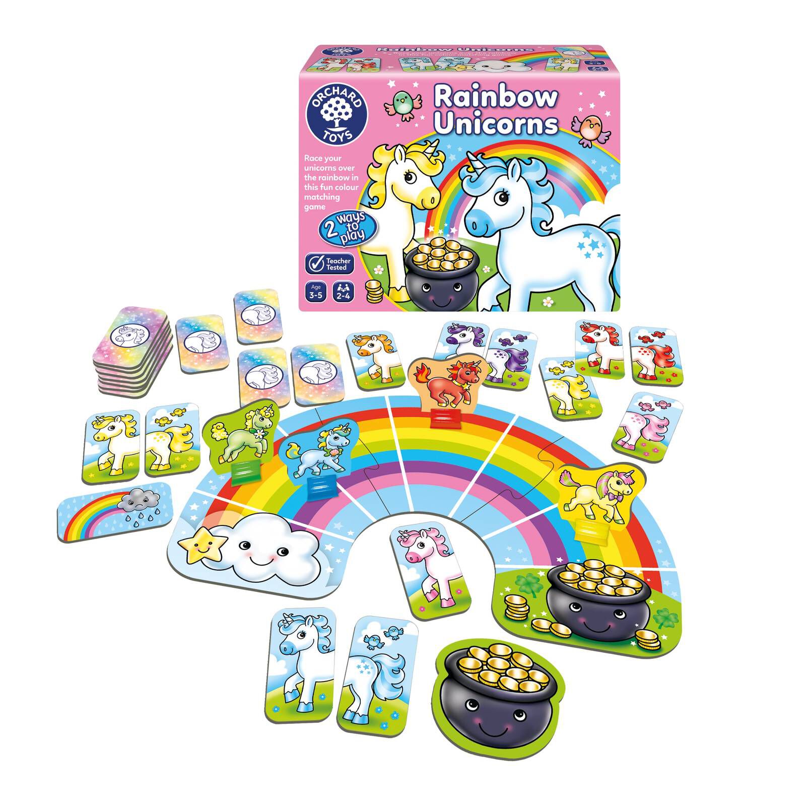 Orchard Toys Rainbow Unicorns Game | Hobbycraft