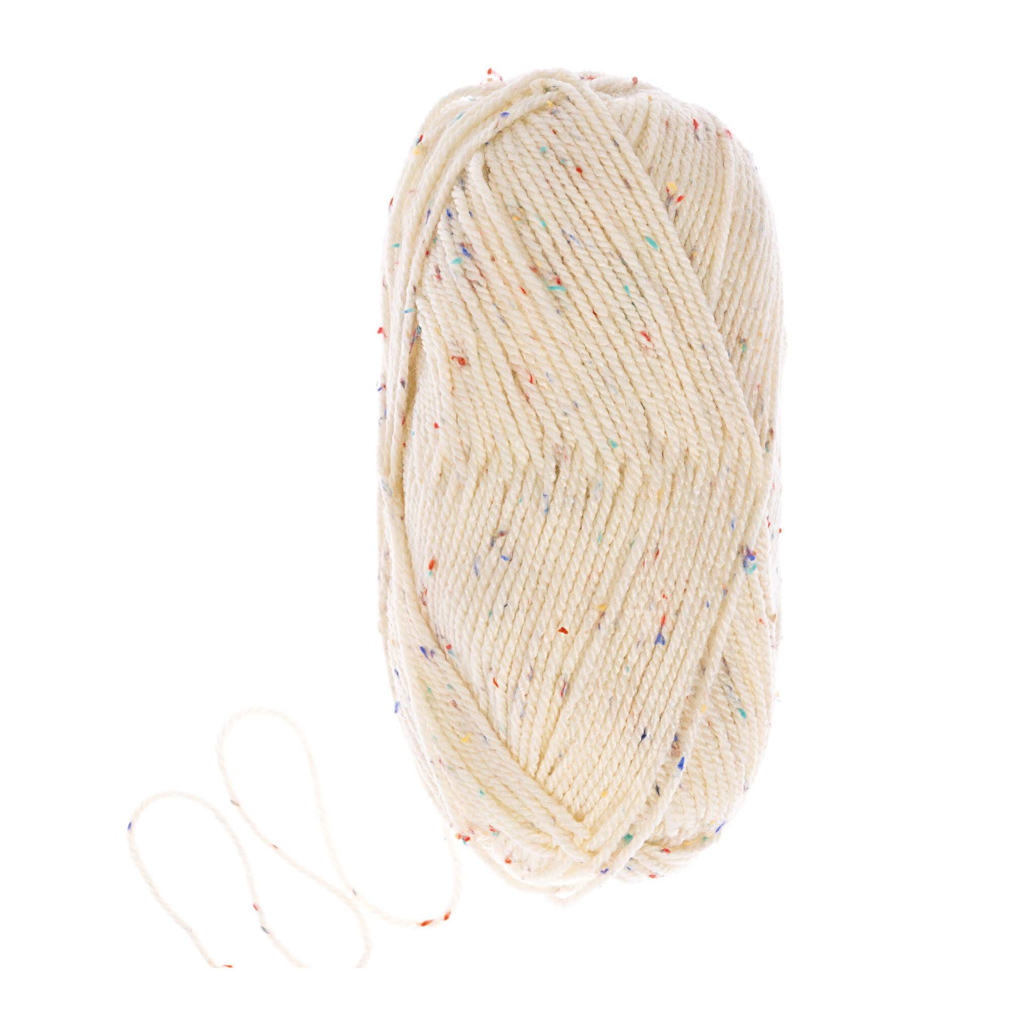 Knitcraft Cream Tweed Everyday Aran Yarn 100g | Hobbycraft