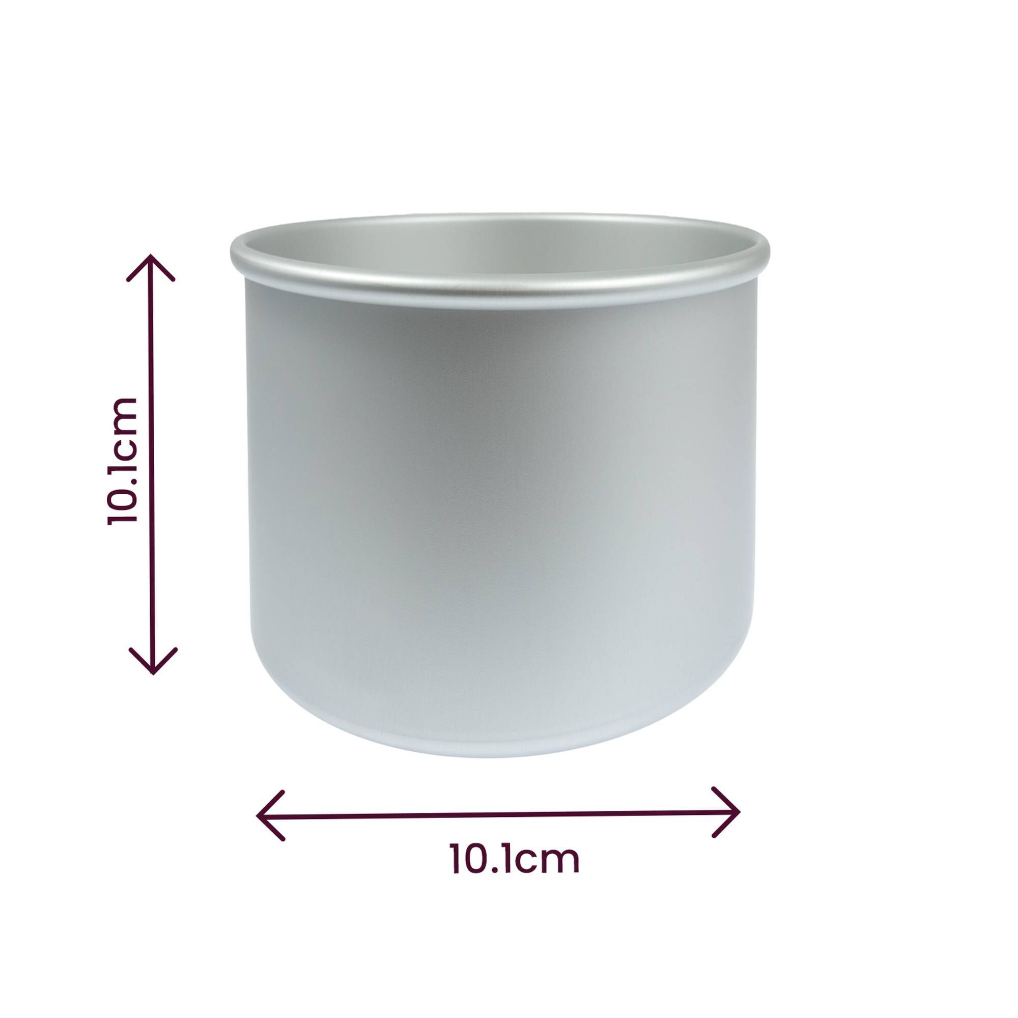 Whisk Round Aluminium Cake Tin 4 x 4 Inches | Hobbycraft