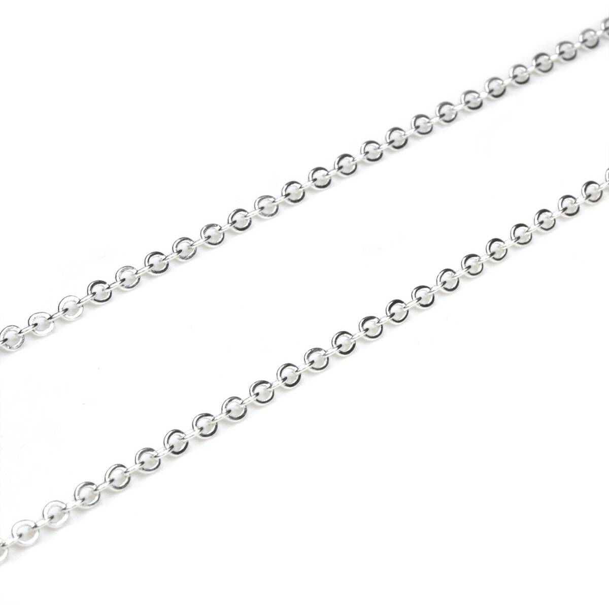 Beads Unlimited Silver Plated Trace Chain 3m | Hobbycraft