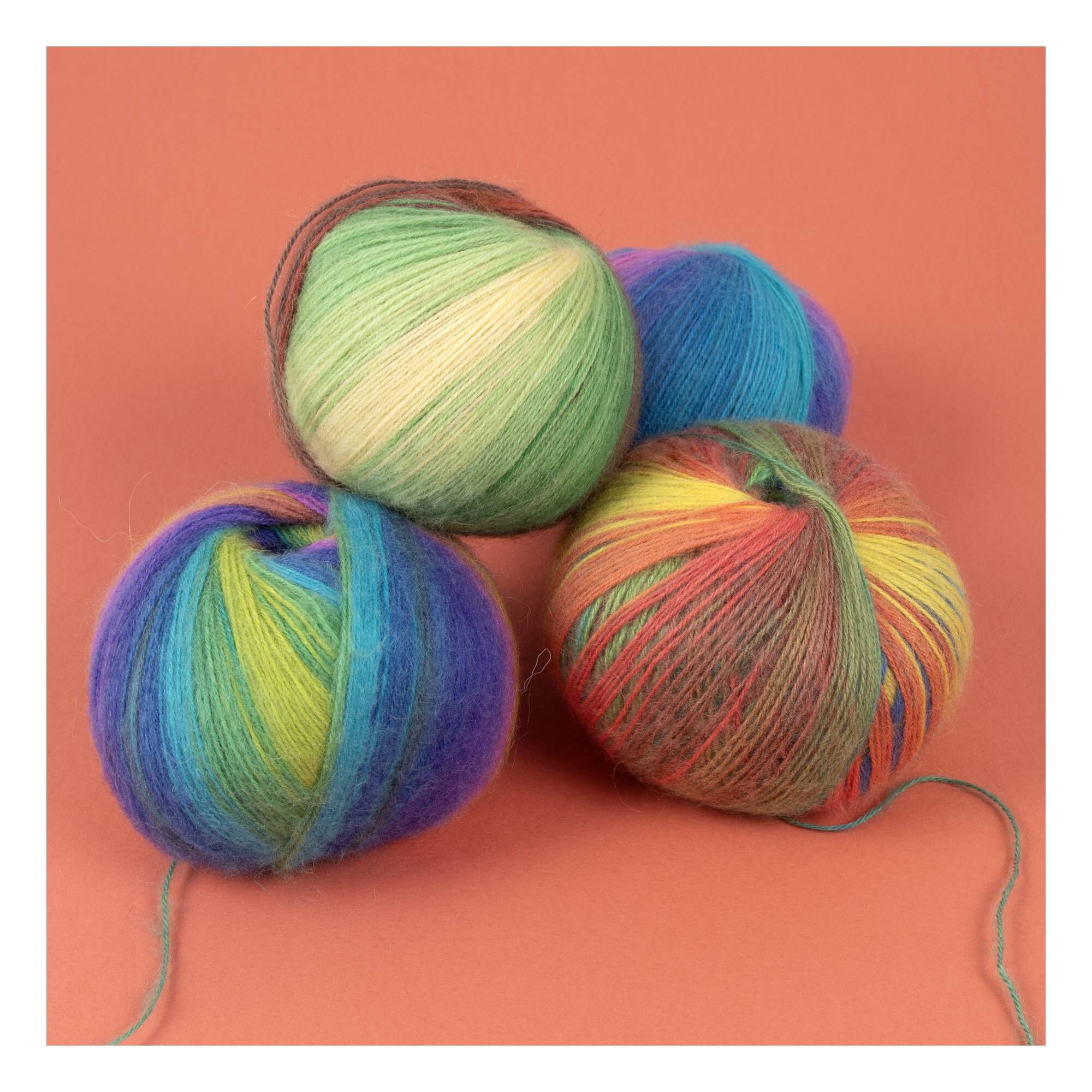 James C Brett Rainbow Shhh DK Yarn 100g | Hobbycraft