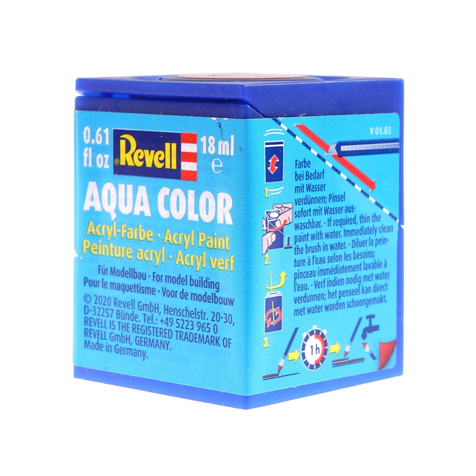 Revell Fiery Red Silk Aqua Colour Acrylic Paint 18ml (330) | Hobbycraft