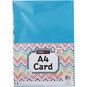 Blue Card A4 10 Pack | Hobbycraft