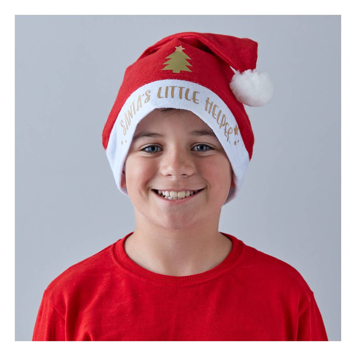 Red Felt Santa Hat | Hobbycraft
