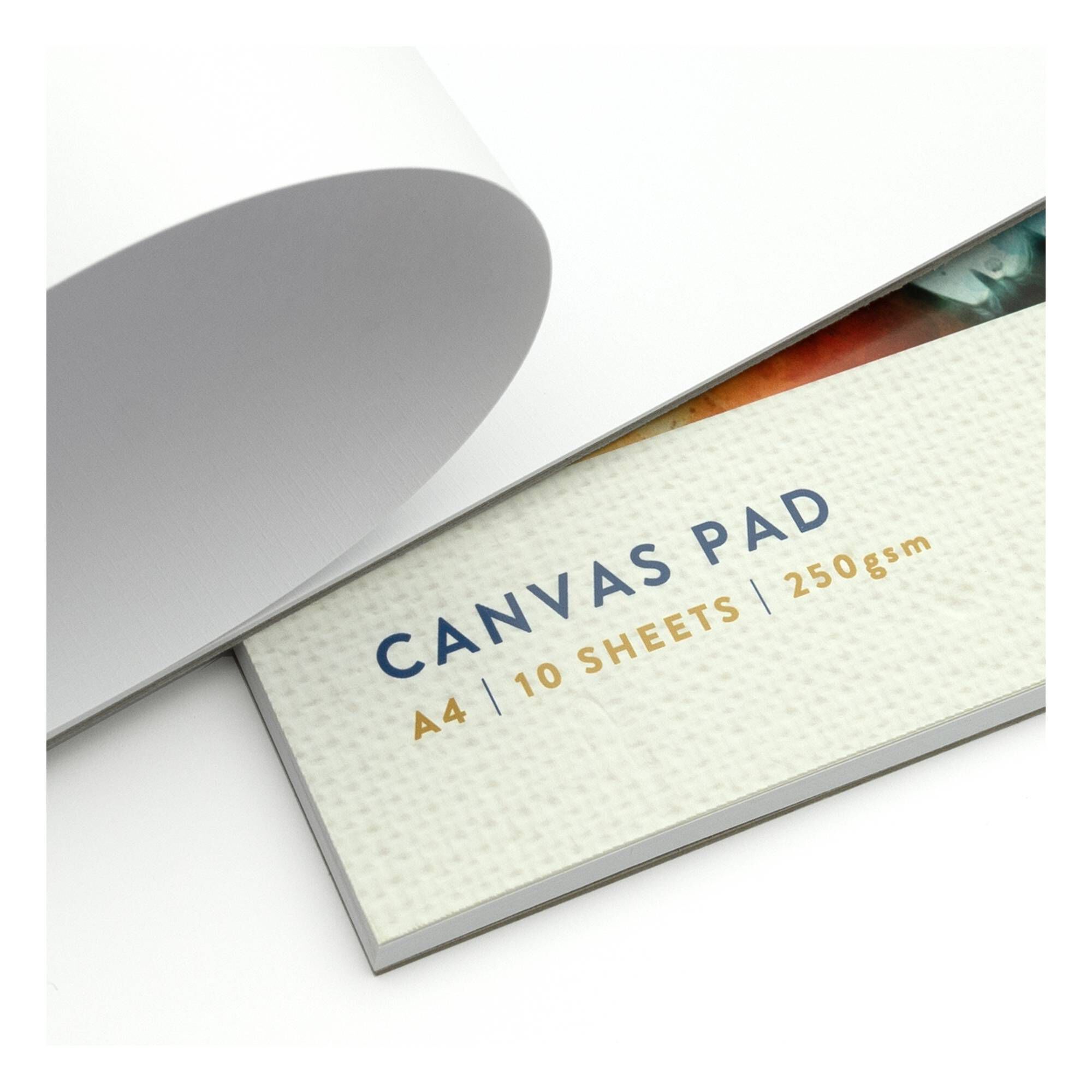 Shore & Marsh A4 Canvas Pad 10 Sheets | Hobbycraft