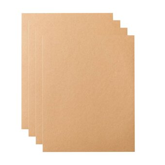 Cricut Joy Xtra Brown Smart Label Paper 9.5 x 12 Inches 4 Pack | Hobbycraft