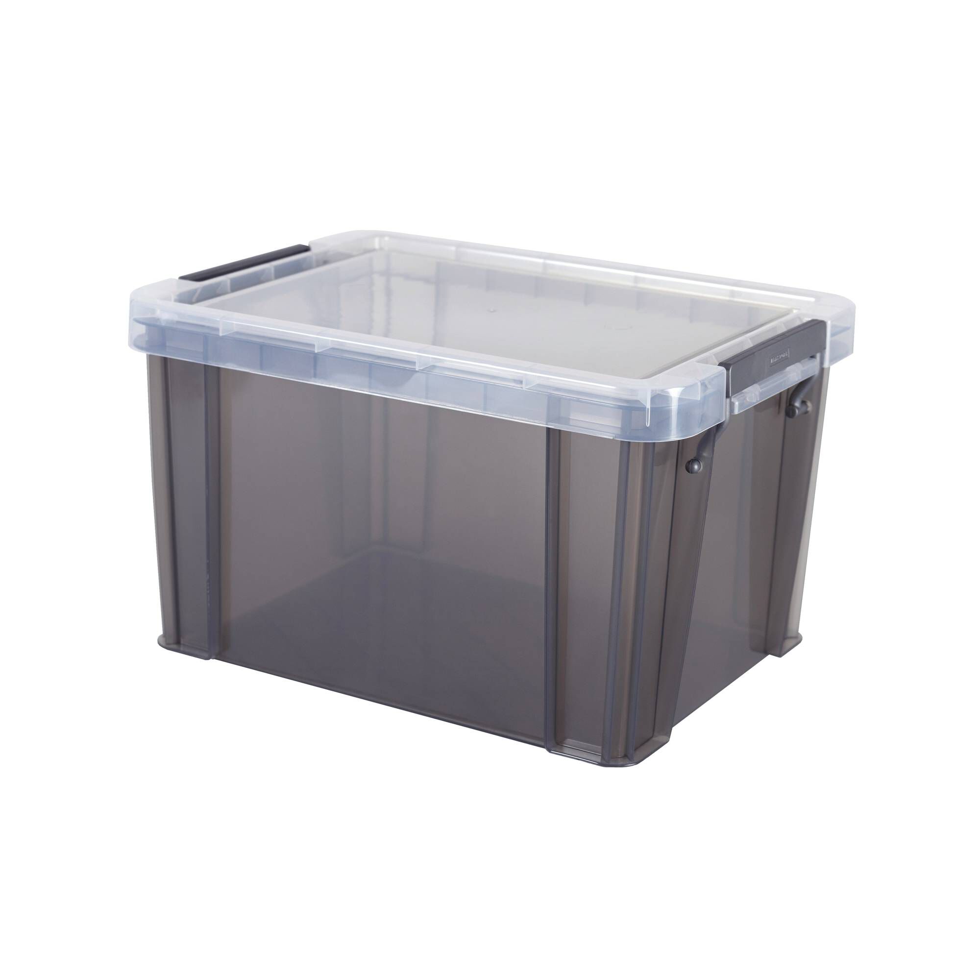 Whitefurze Allstore 5 Litre Transparent Grey Storage Box | Hobbycraft