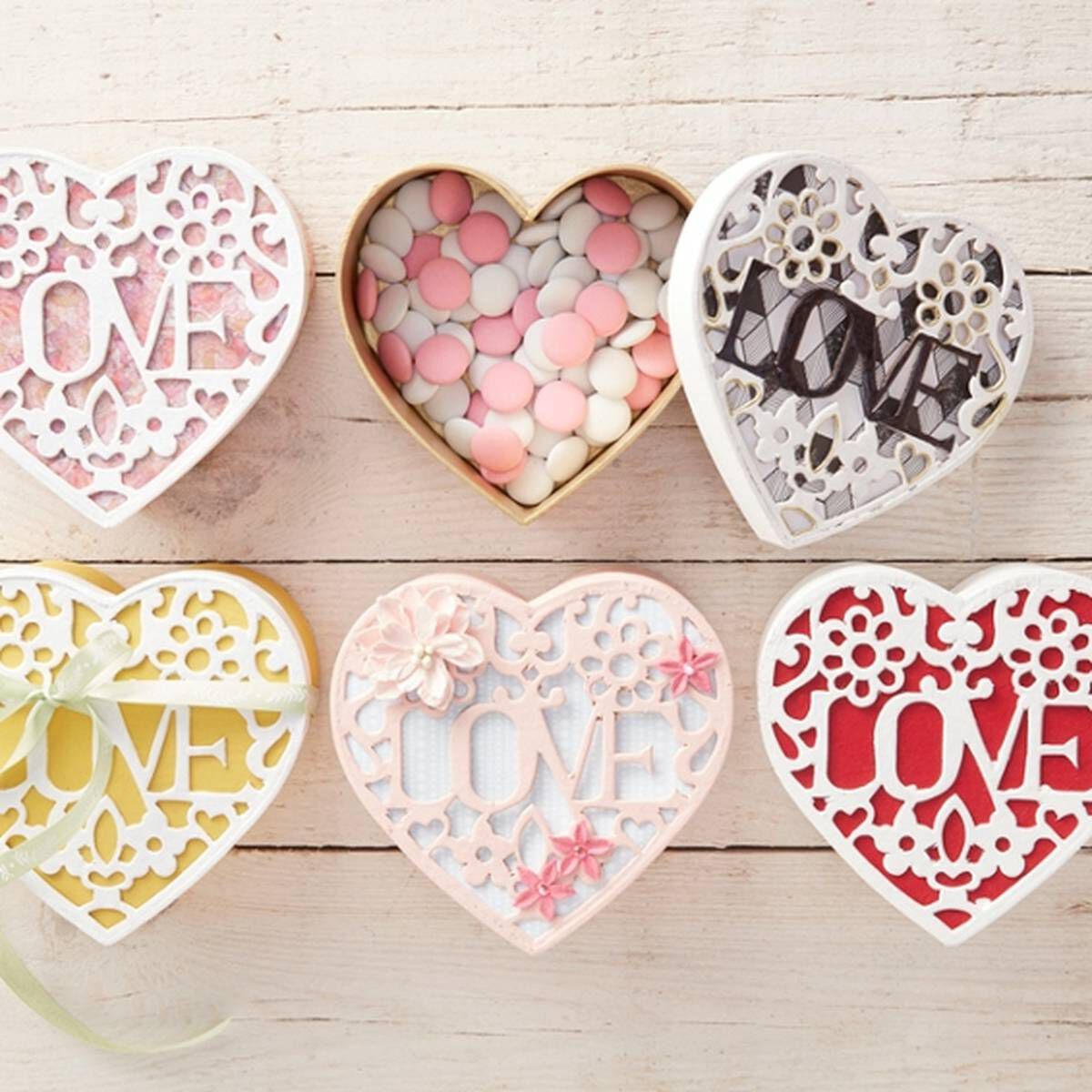 Mini Mache Heart Shaped Box | Hobbycraft