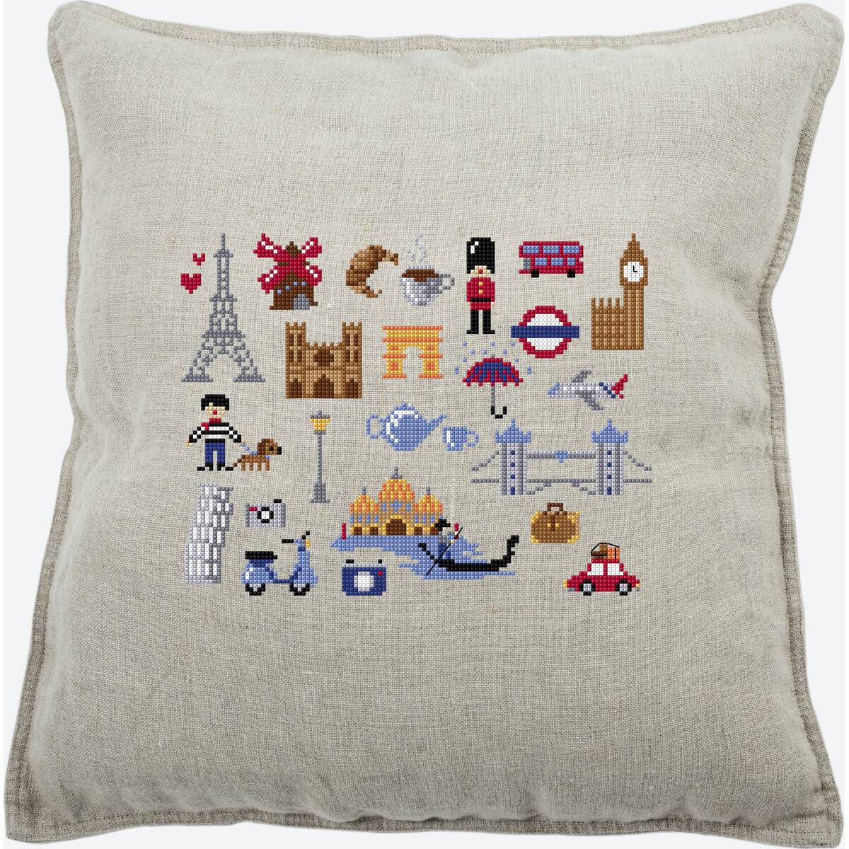 FREE PATTERN DMC Europe Cross Stitch 0141 | Hobbycraft