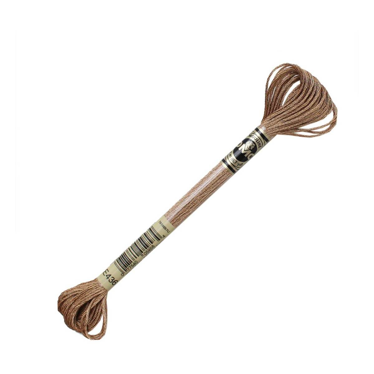 DMC Mouline Golden Oak Light Effects Embroidery Thread 8m (E436 ...