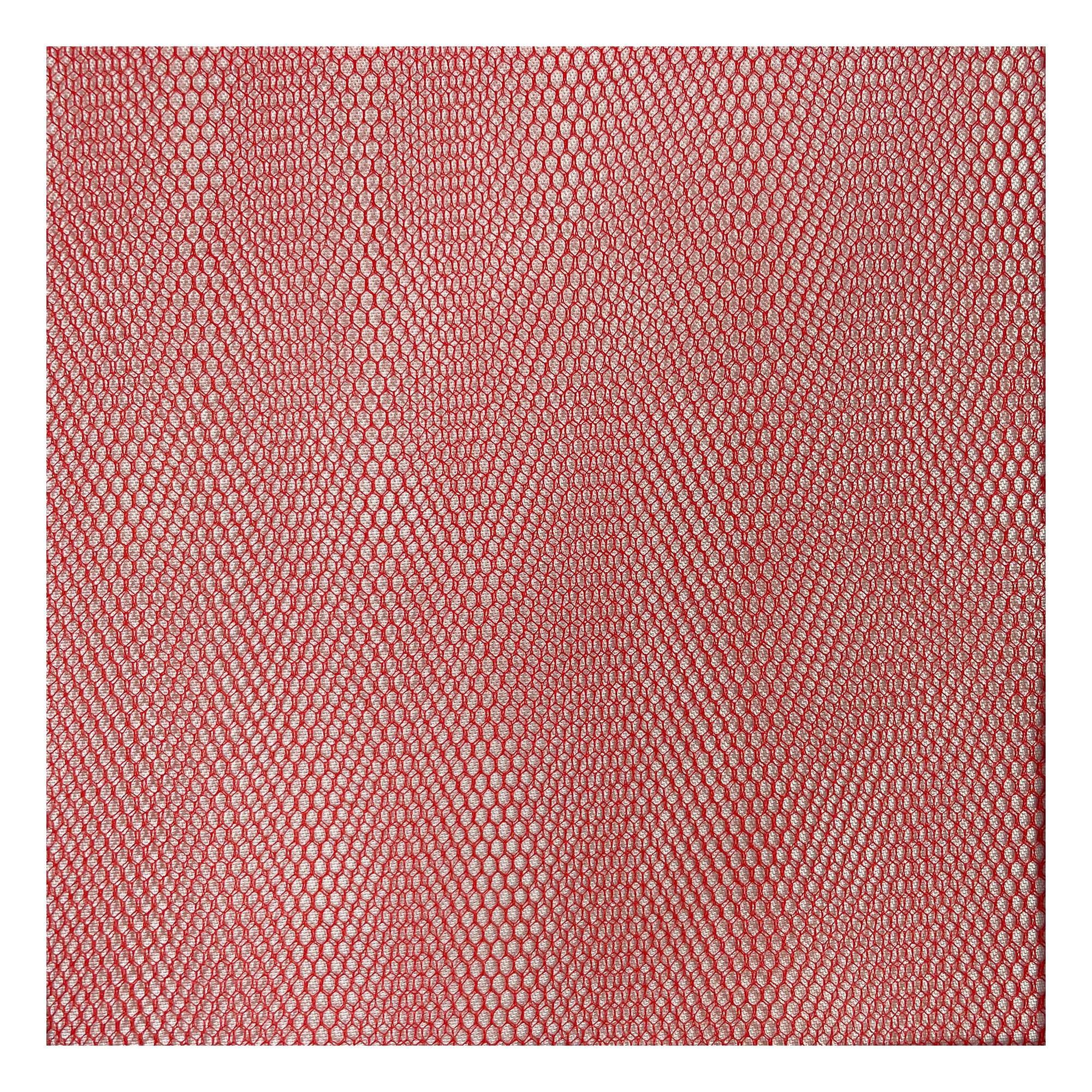 Firecracker Nylon Dress Net Fabric by the Metre | Hobbycraft