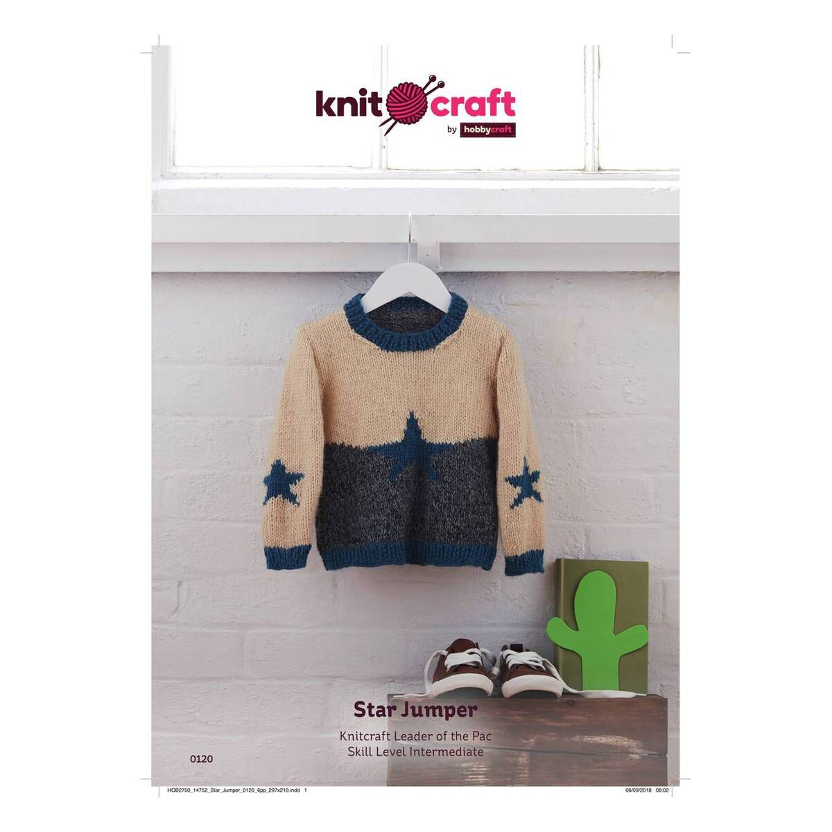 Knitcraft Kids' Star Jumper Digital Pattern 0120 | Hobbycraft