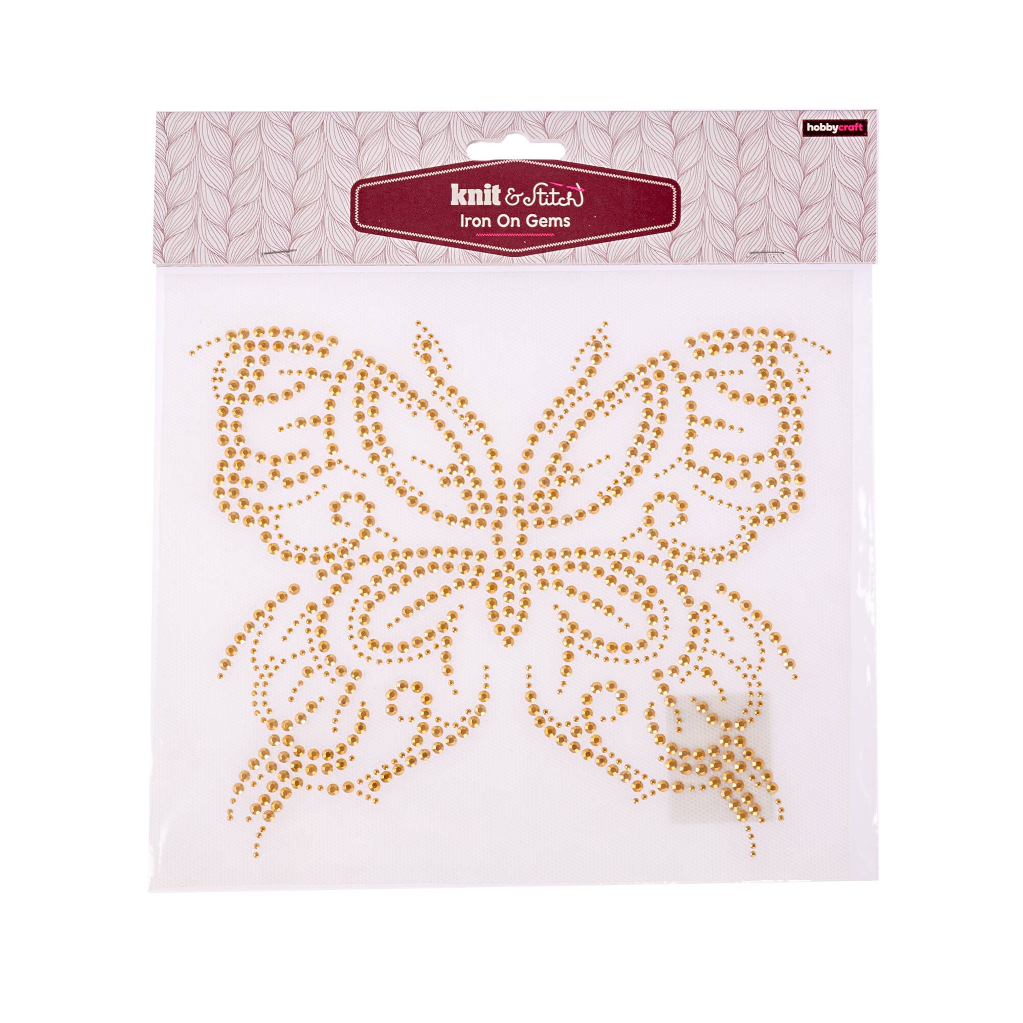 Butterfly Iron-On Gems | Hobbycraft