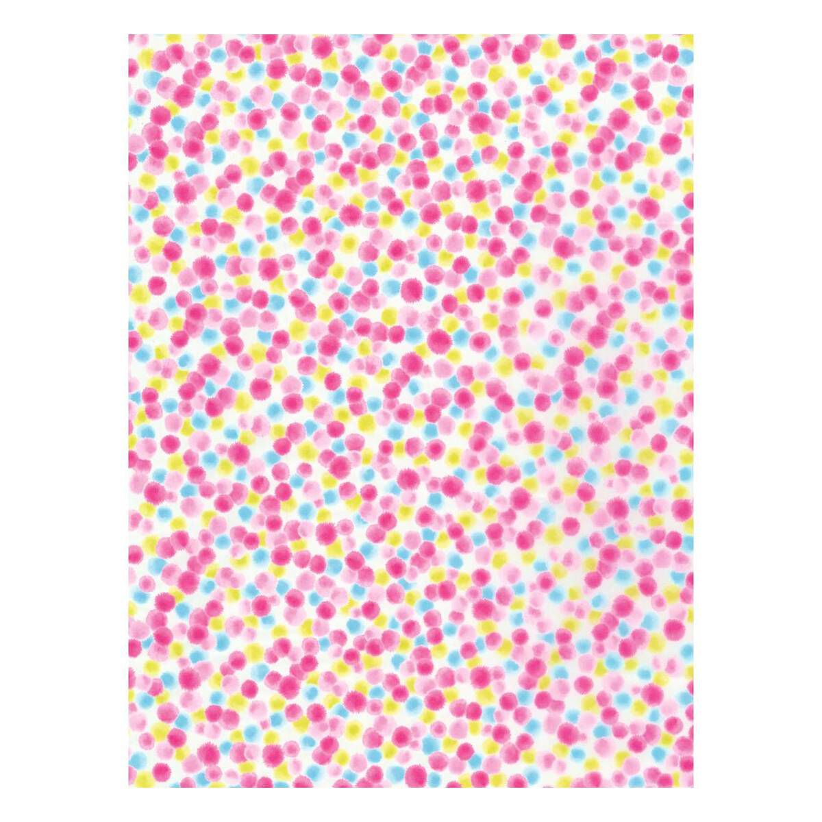 Decopatch Watercolour Dots Paper 3 Sheets | Hobbycraft