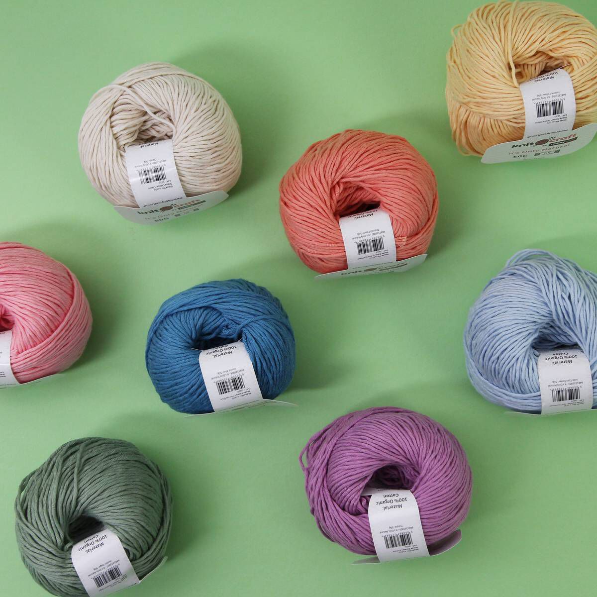 Knitcraft Blue It's Only Natural Light DK Yarn 50g | Hobbycraft
