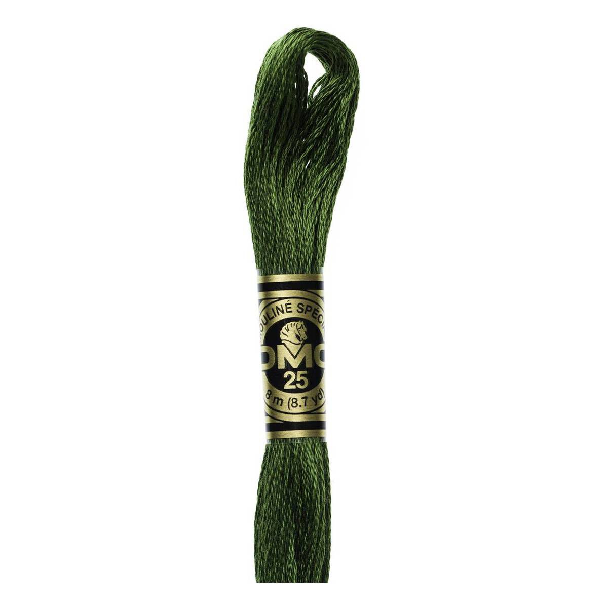 DMC Green Mouline Special 25 Cotton Thread 8m (3345) | Hobbycraft