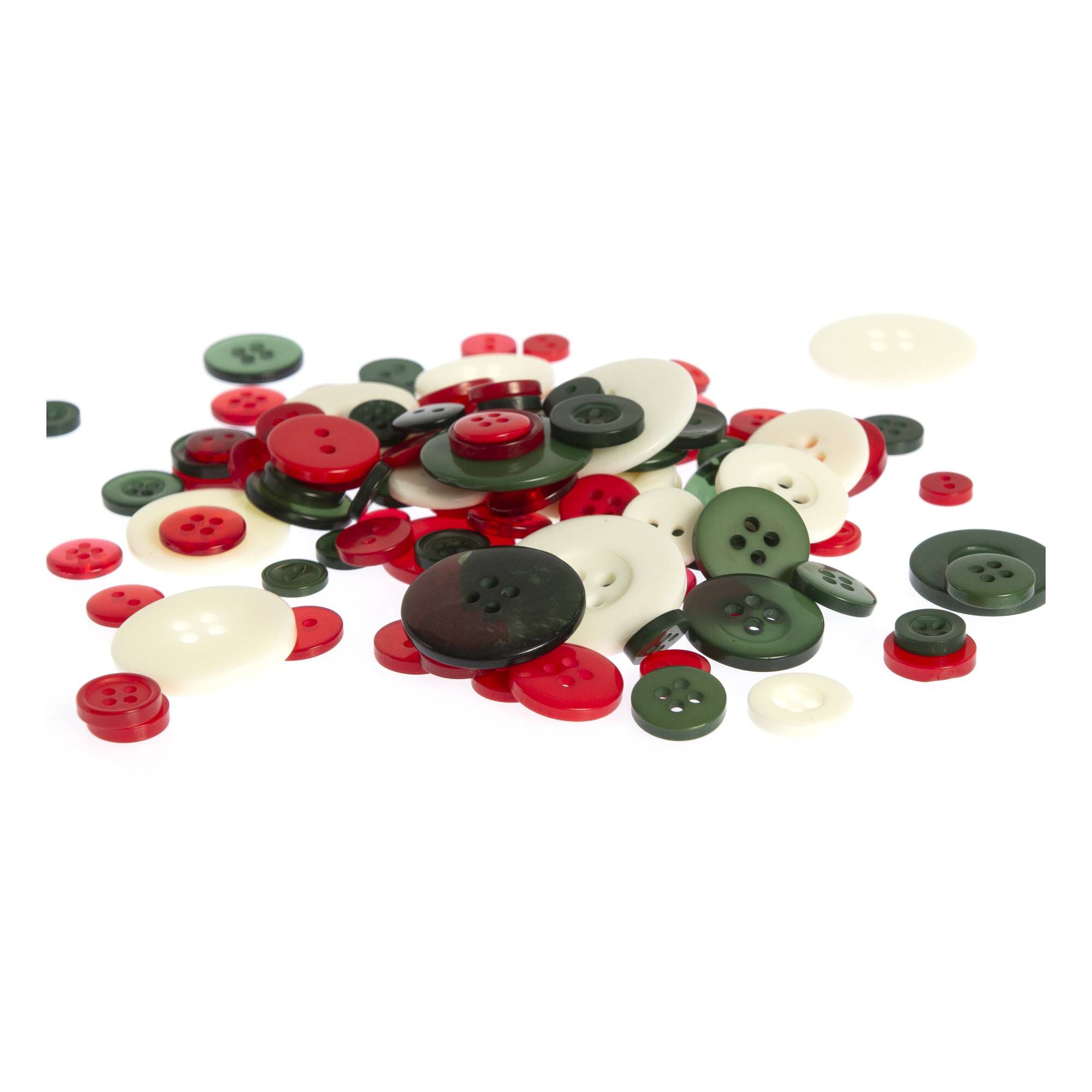 Christmas Buttons Pack 50g | Hobbycraft