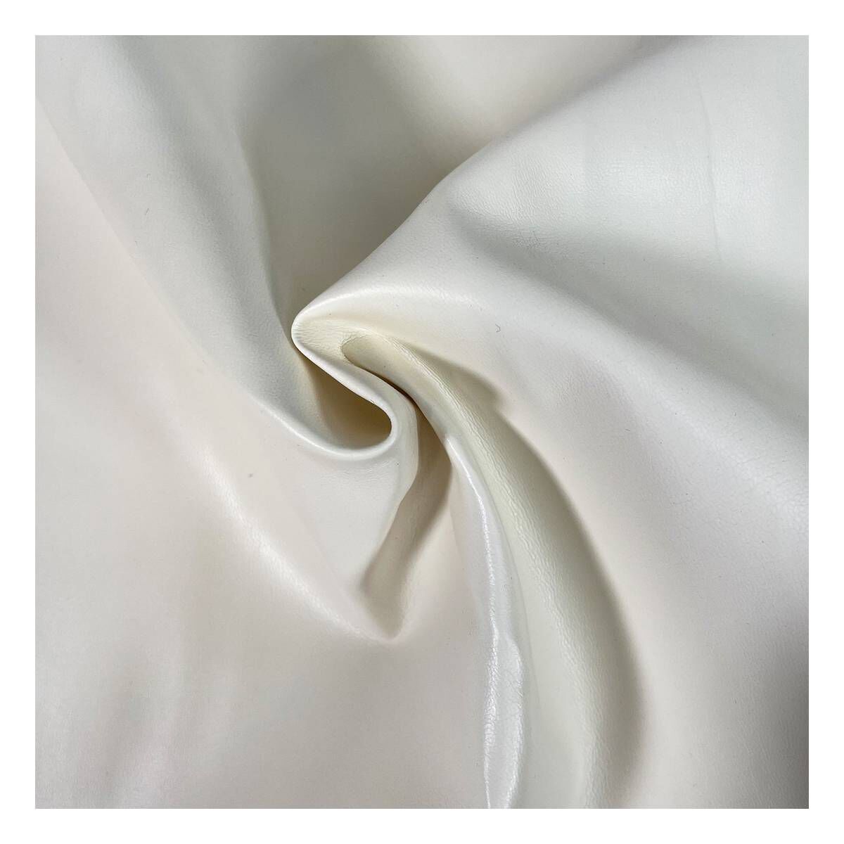 White Leatherette Fabric by the Metre | Hobbycraft