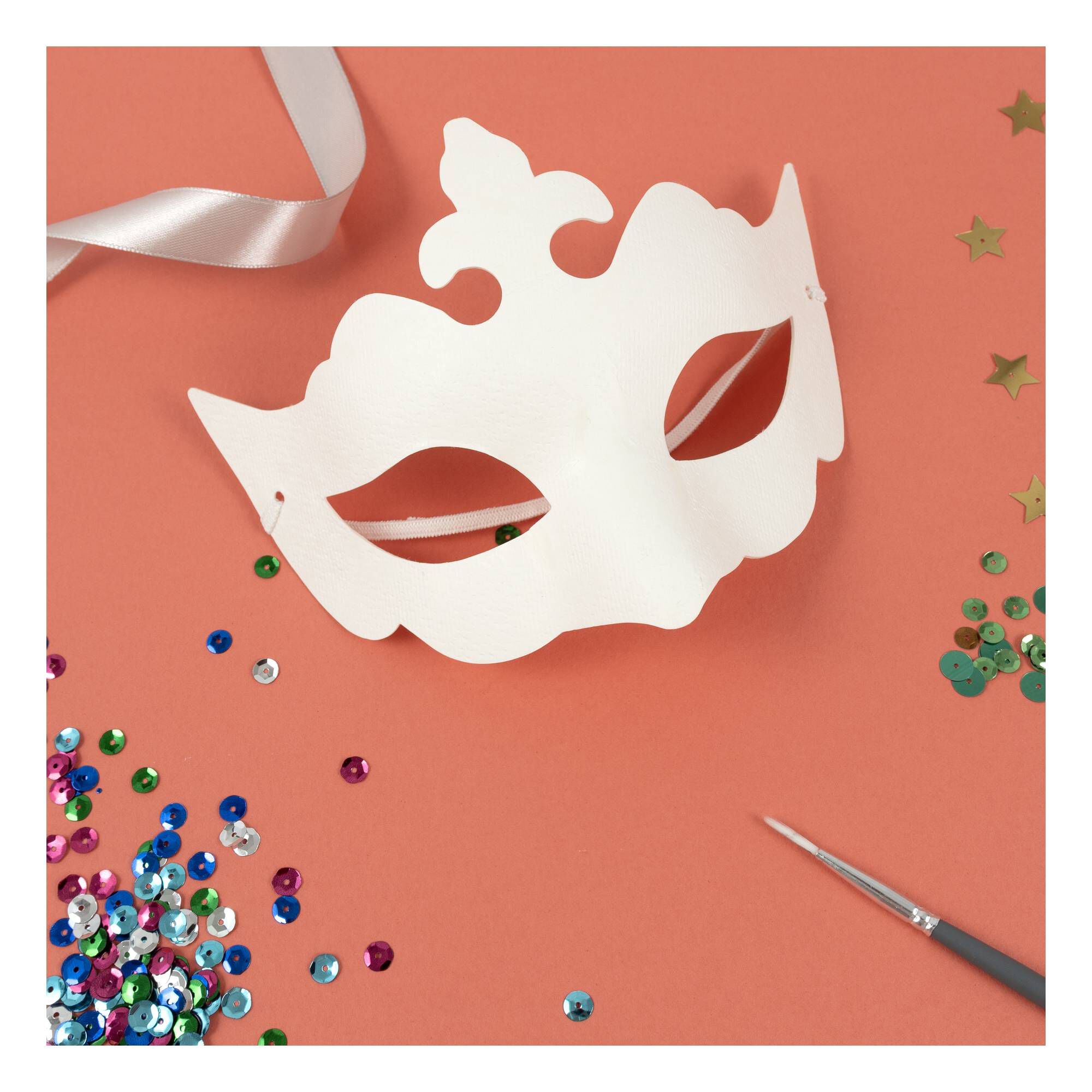 Venetian Style Half Face Mask | Hobbycraft