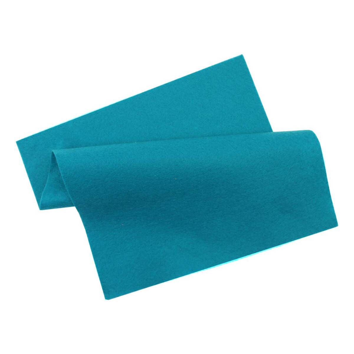 Aqua Polyester Felt Sheet A4 | Hobbycraft