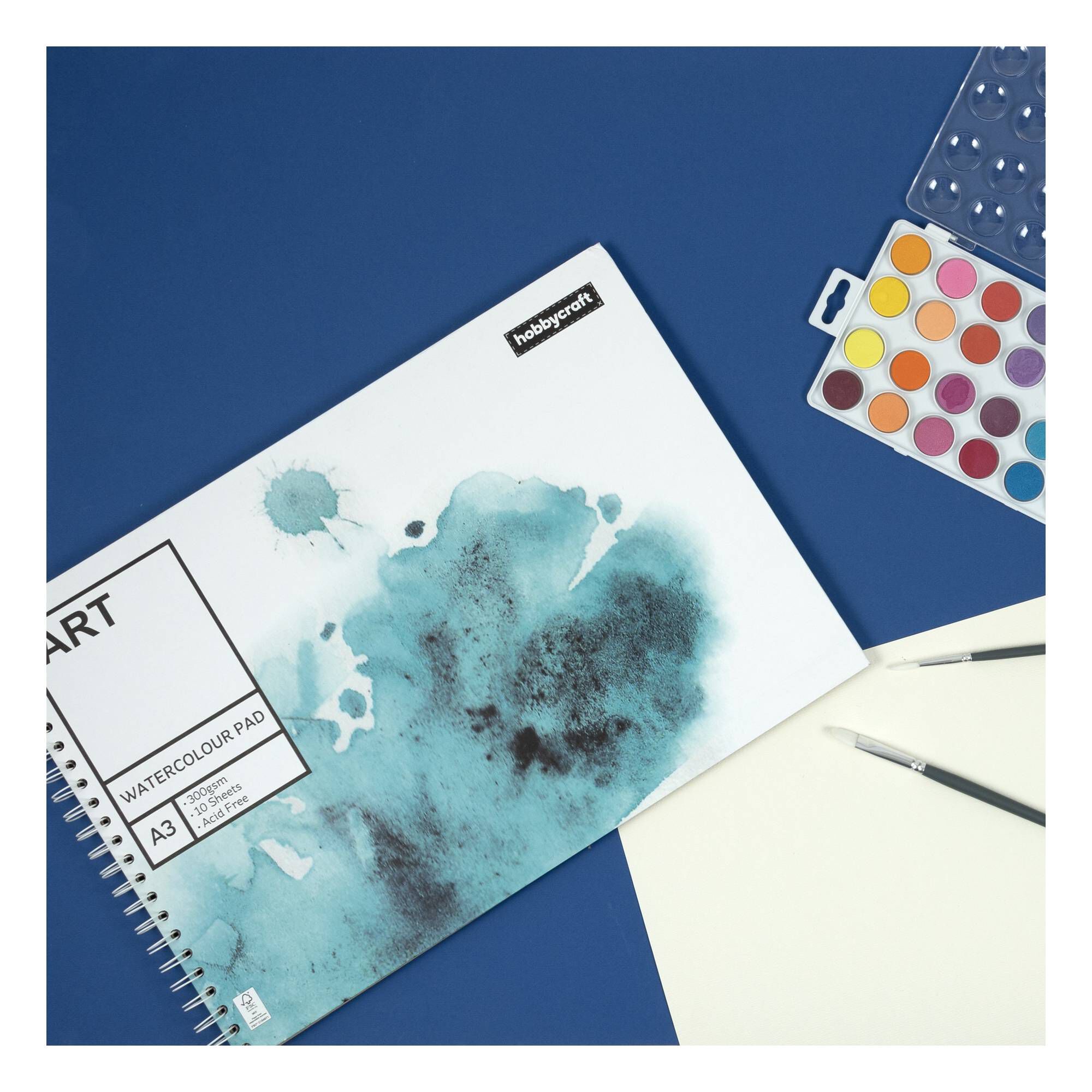 Watercolour Pad A3 10 Sheets | Hobbycraft