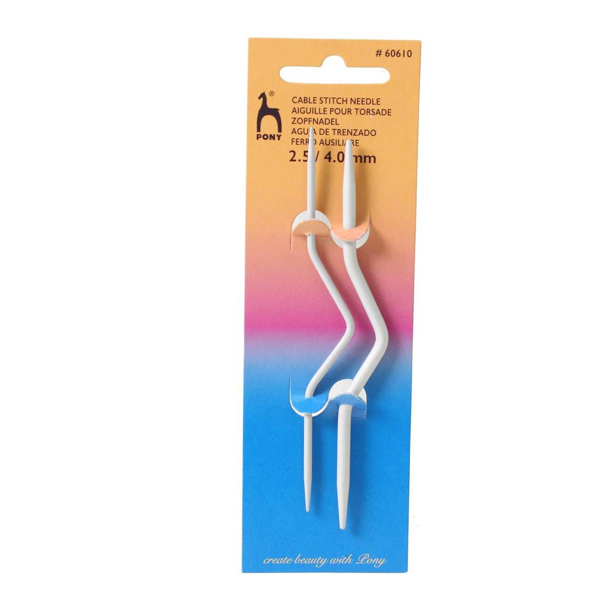 Pony Bent Cable Stitch Needles | Hobbycraft