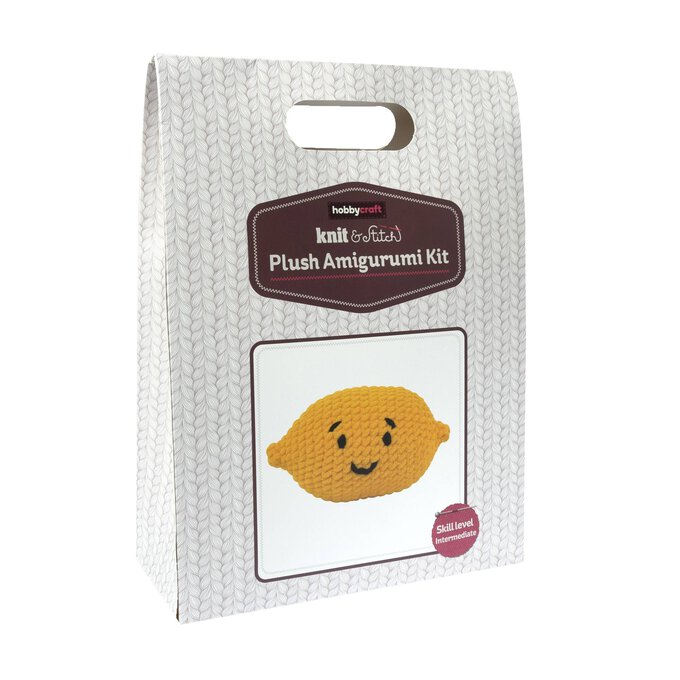 Mini Lemon Plush Amigurumi Kit | Hobbycraft