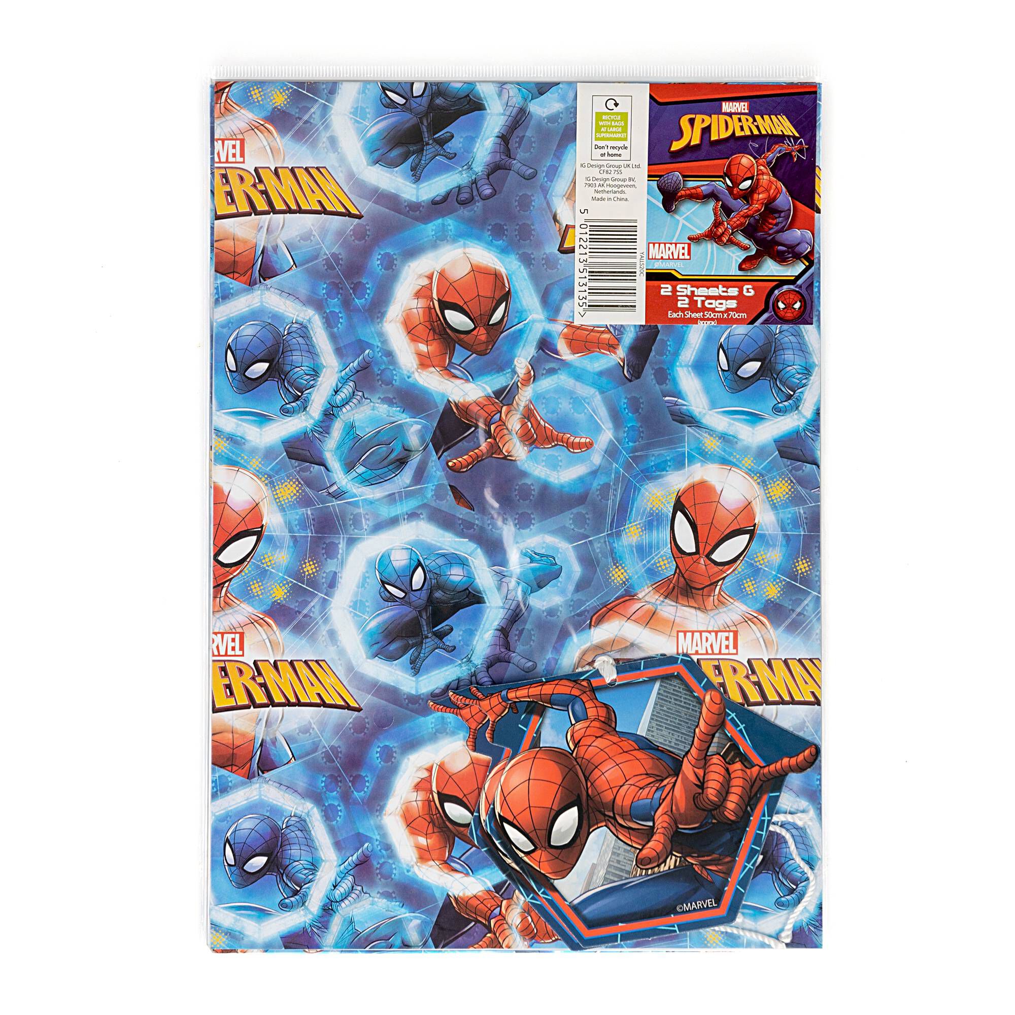 Spiderman Gift Wrap Set | Hobbycraft