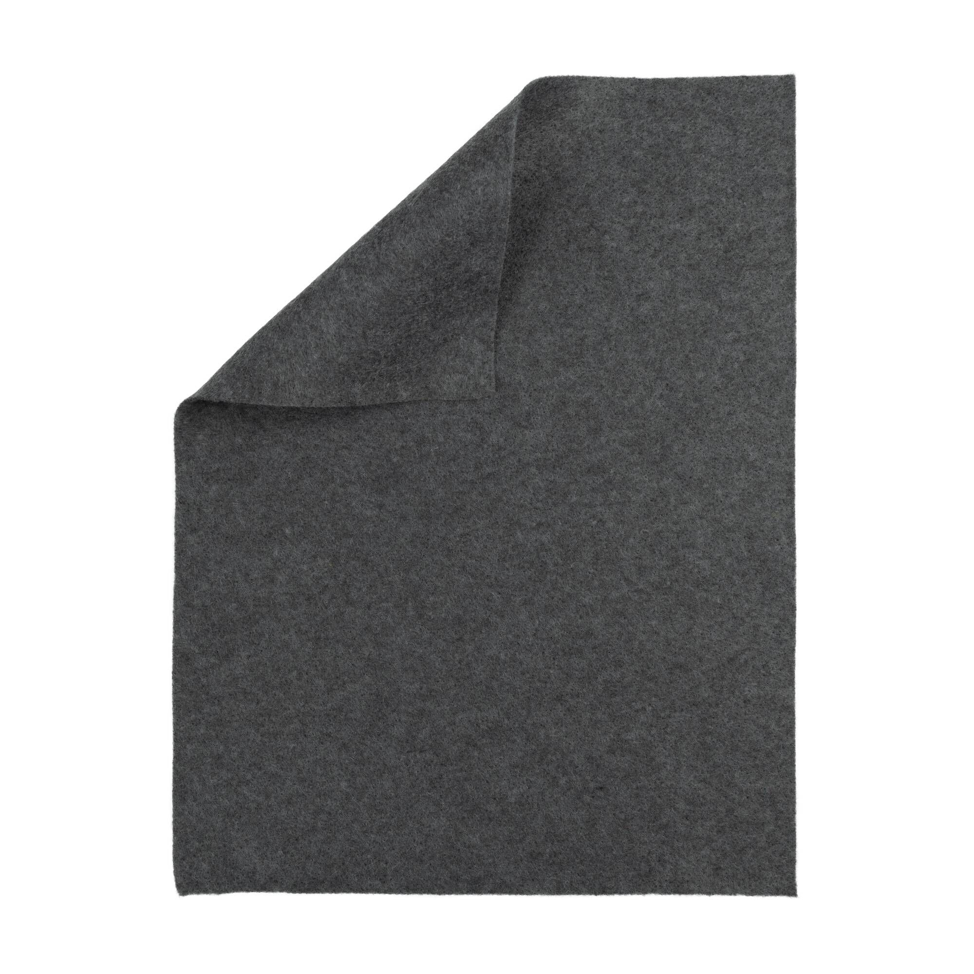 Charcoal Polyester Felt Sheet A4 | Hobbycraft