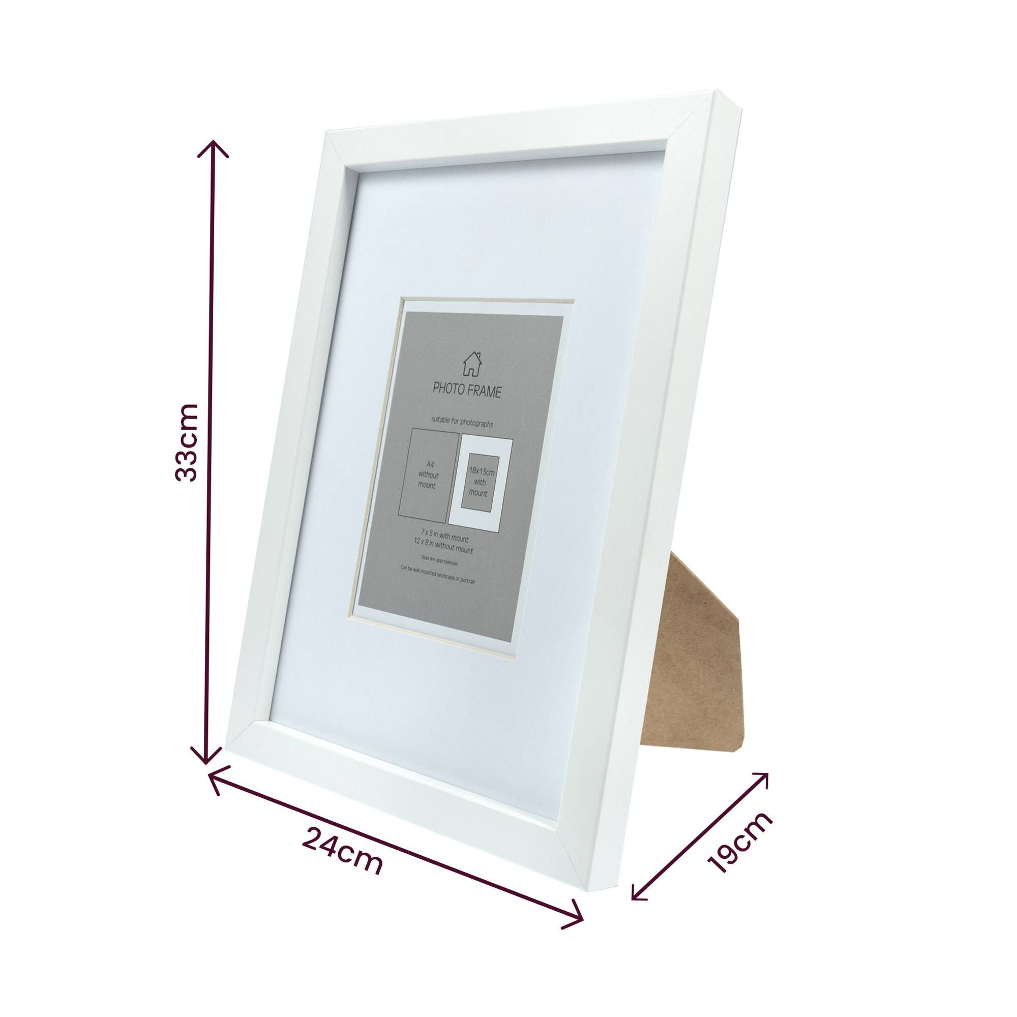 White Photo Frame 30cm x 20cm | Hobbycraft