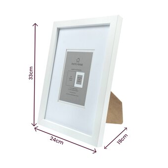White Photo Frame 30cm x 20cm | Hobbycraft