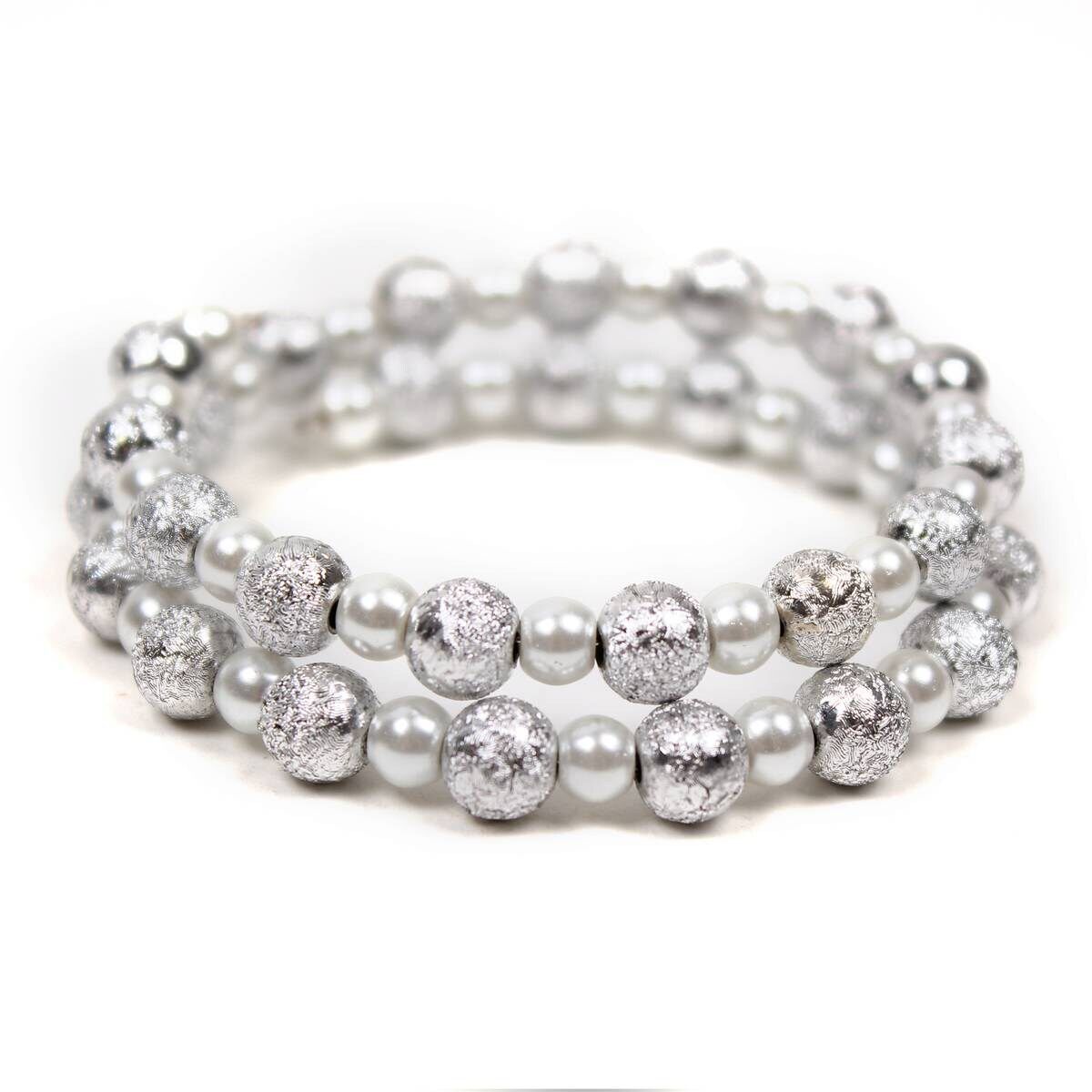 White Glass Pearl Bead String 29 Pieces | Hobbycraft