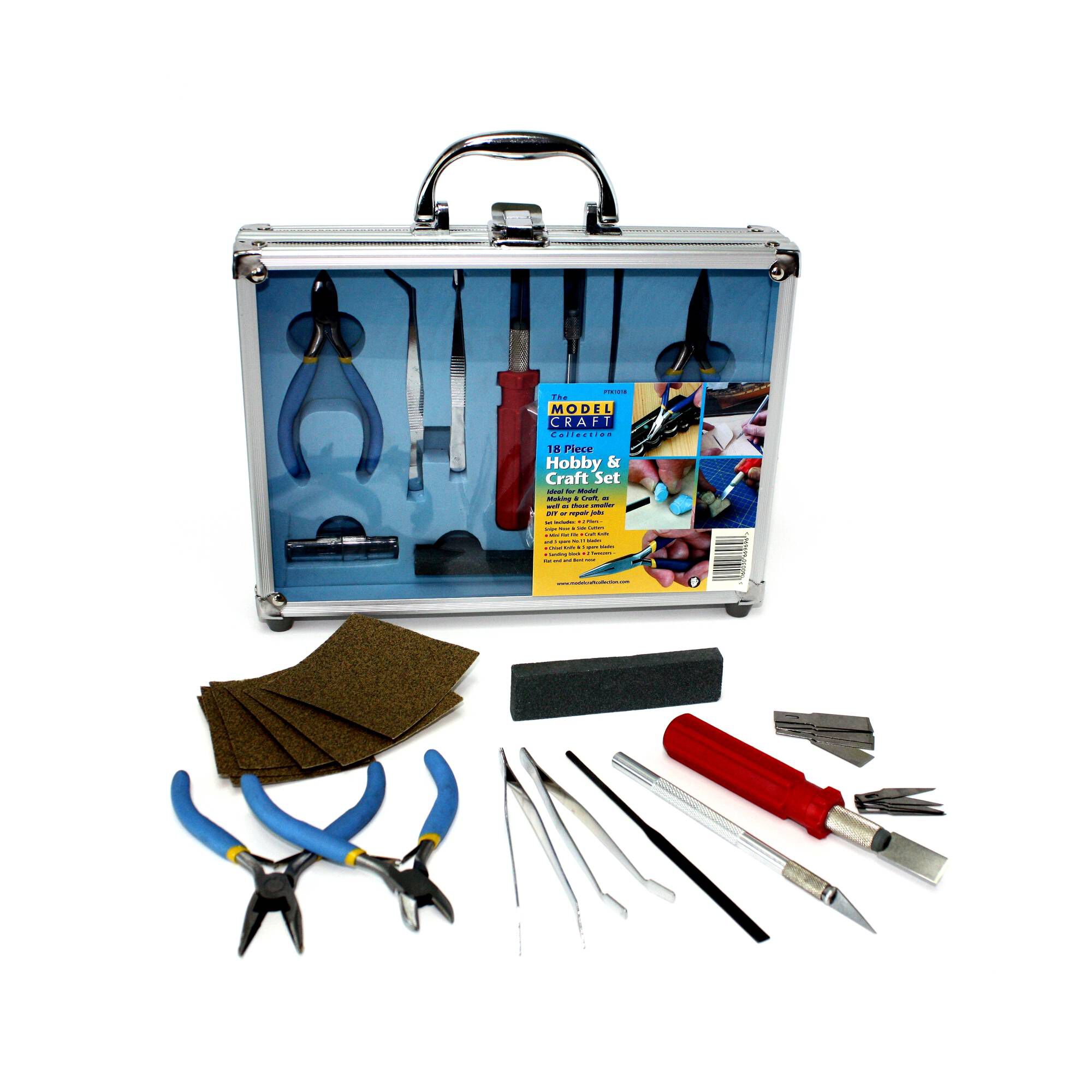 Modelcraft Hobby and Craft Set 18 Pieces | Hobbycraft