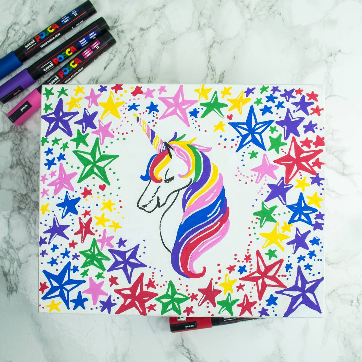 Uni-ball Pastel Posca PC-3M Marker Pens 8 Pack | Hobbycraft