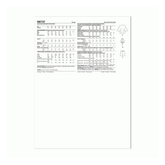 New Look Women's Separates Sewing Pattern 6737 (8-20) | Hobbycraft