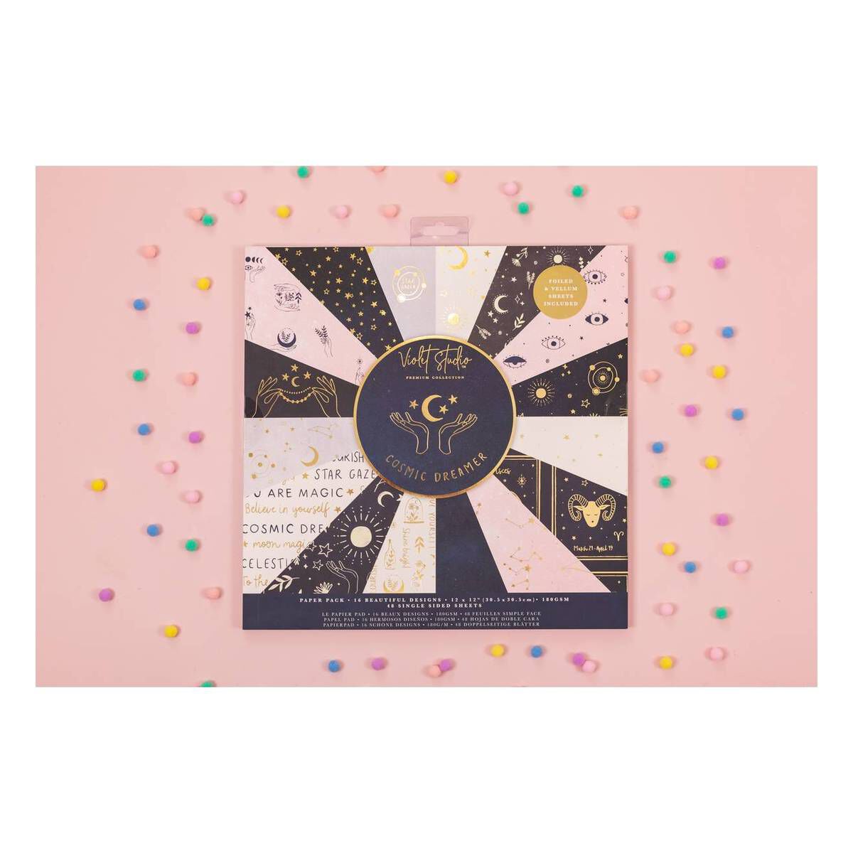 Violet Studio Cosmic Dreamer 12 x 12 Inches Paper Pad 48 Sheets ...